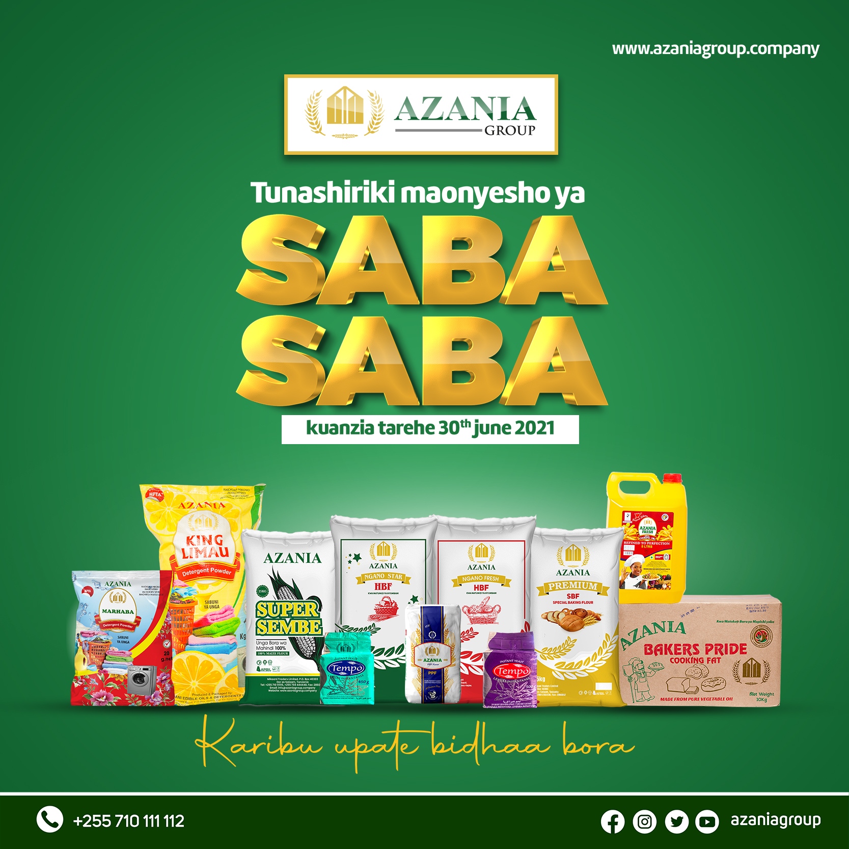 MAONYESHO YA SABASABA. – AZANIA GROUP